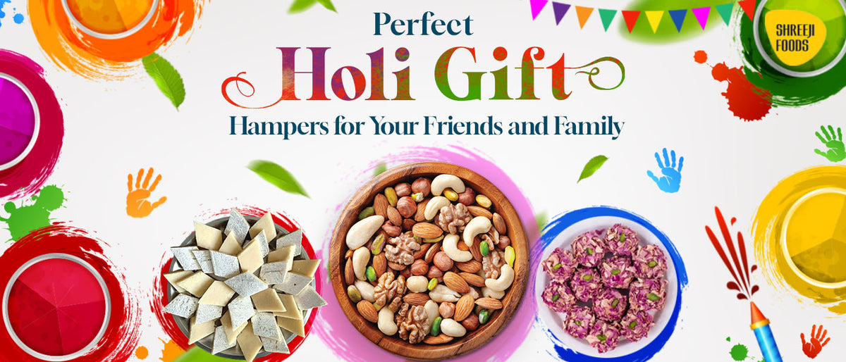 Celebrate the Colors of Holi with Delightful Treats from Shreeji Foods