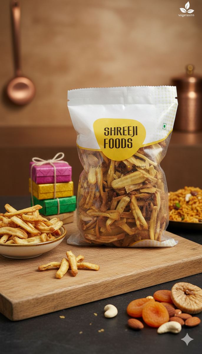 Fanas ( Jack Fruit ) Chips 200 gm – Shreeji Foods
