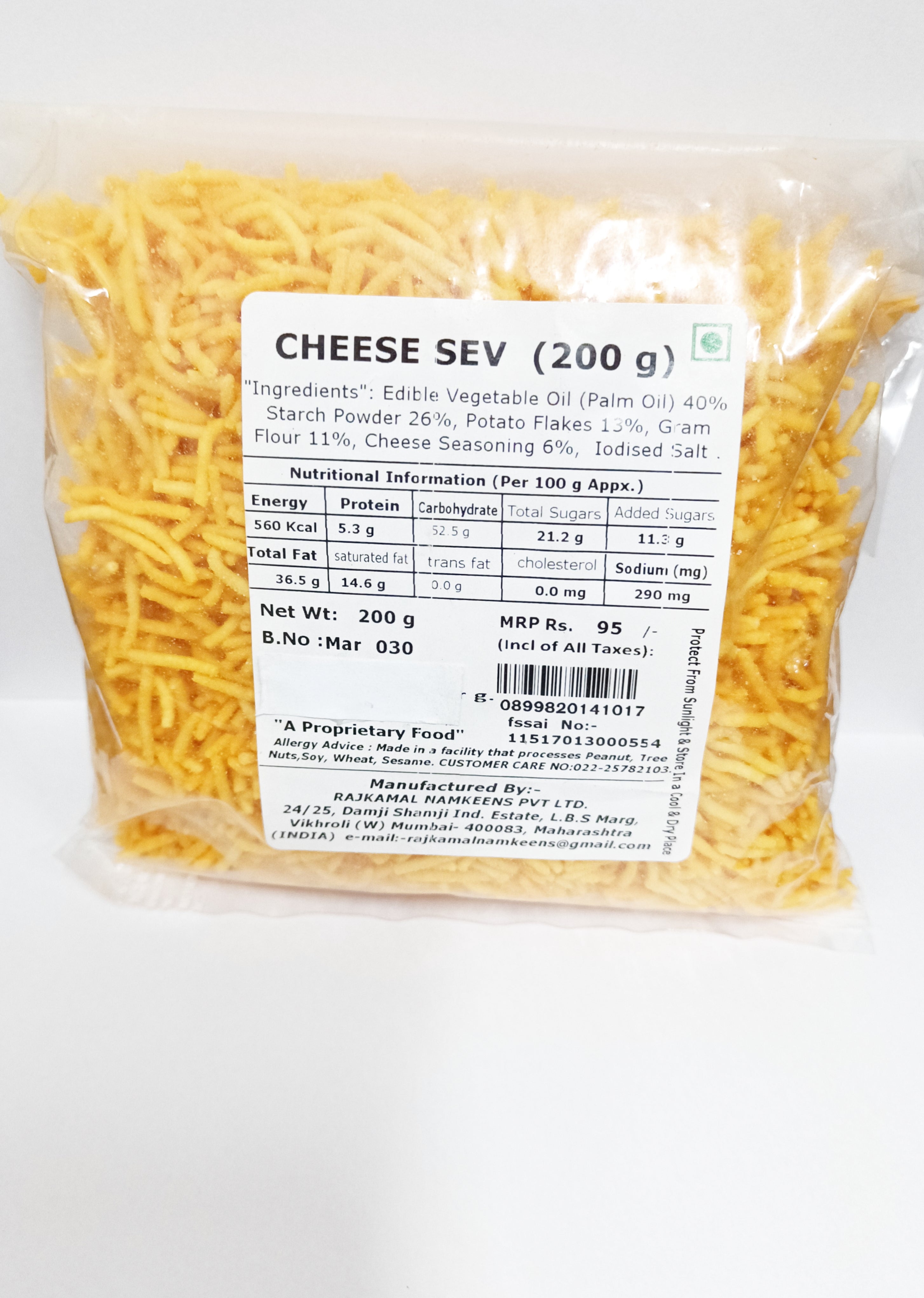 Cheese Sev – Shreeji Foods